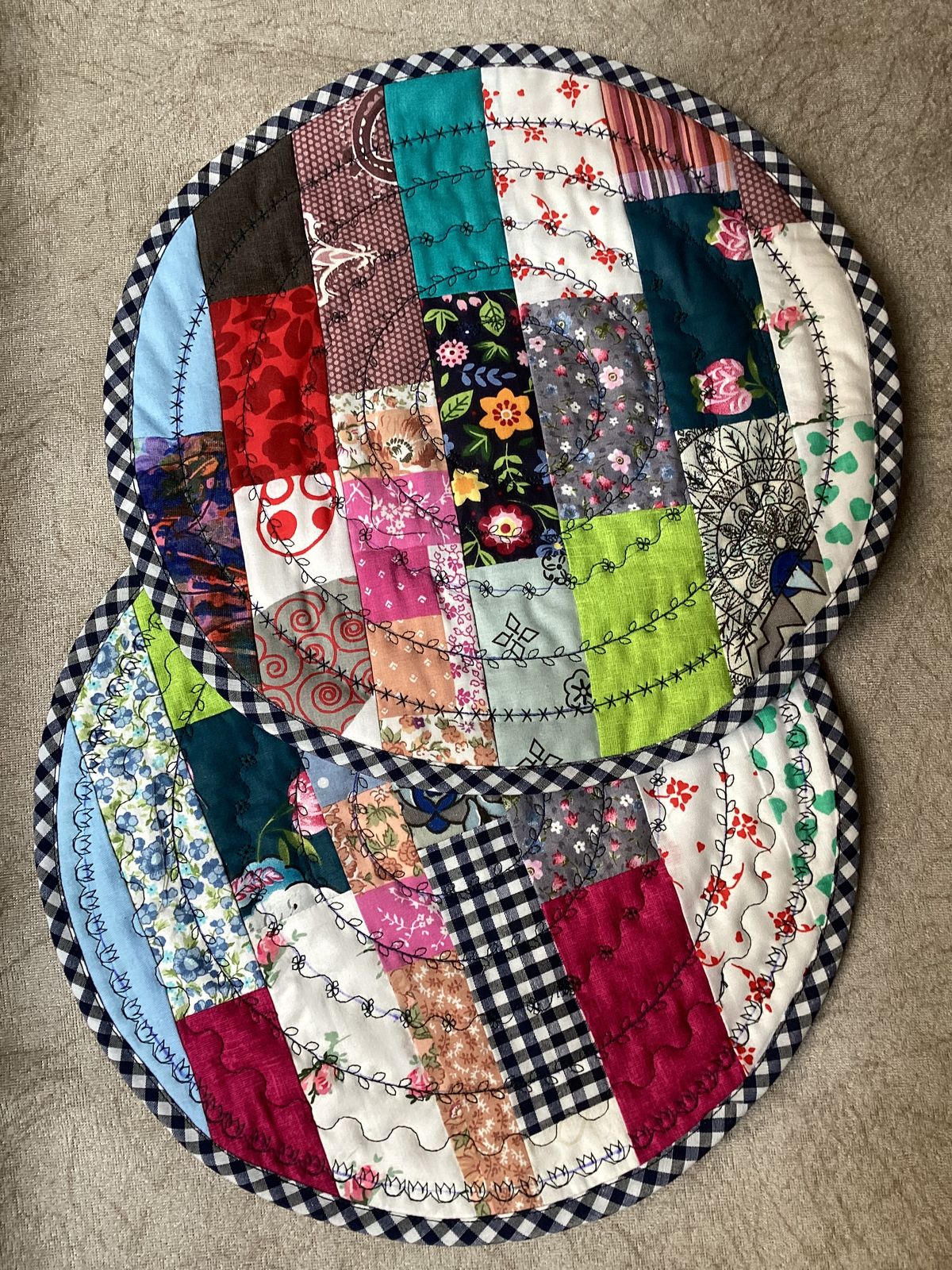 Patchwork Placemat - TUTORIAL