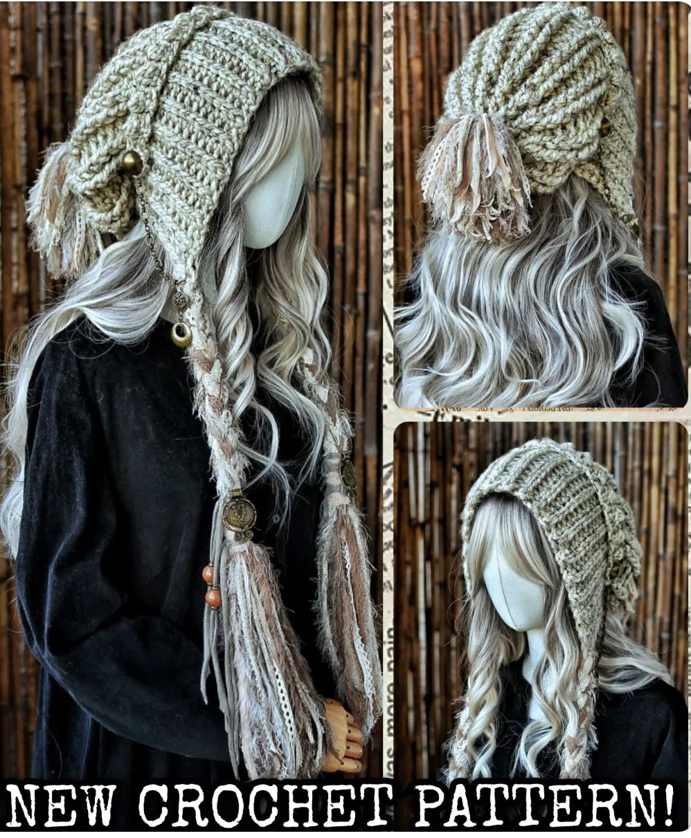 Crochet Hat With Strap – Pattern