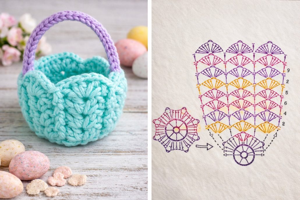 Easter Basket Crochet Patterns