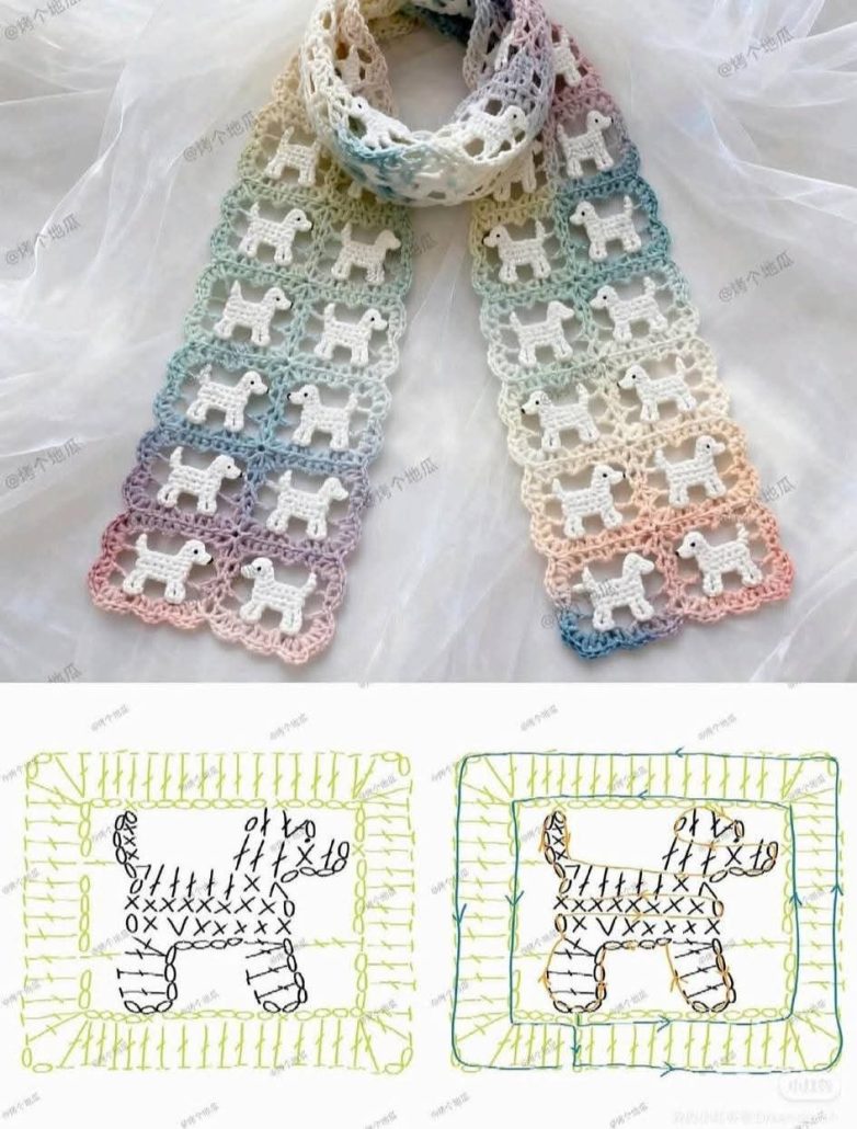 Quick Crochet Pattern: Puppy Scarf Tutorial